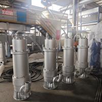 China 30hp High Flow Submersible Waste Pump WQ 22Kw For Clog Free Efficient Wastewater Construction Site Drainage for sale