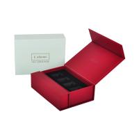 China Hard Cardboard Cosmetic Magnetic Box Packaging Makeup For Beauty Product for sale