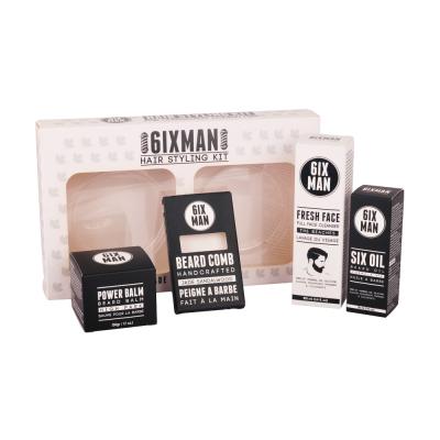 China Cardboard Clear Window Packaging Box For Skin Care Cosmetic Jar for sale