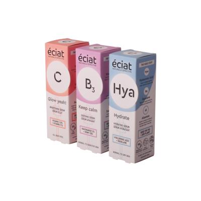 China Face Cream Cosmetic Packing Box SBS Paper Material For Dropper for sale