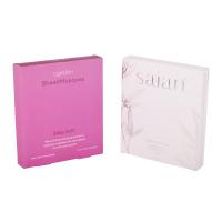 China Hot Stamping Logo Custom Cosmetic Packaging Box for Facial Mask for sale