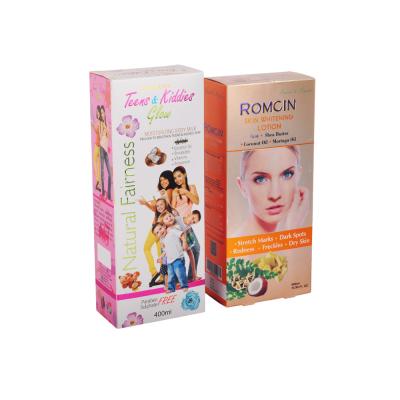 China Skin Care Serum Cosmetic Packing Box Rectangle Shape With Embossing for sale