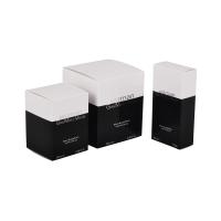 China 300g Coated Paper Packaging Perfume Box 1mm black color OEM for sale