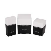 China 300g Coated Paper Packaging Perfume Box 1mm black color OEM for sale