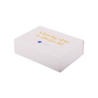 China 1mm Luxury Perfume Packaging Boxes , Cosmetic Paper Boxes With Golden Hot Stamping Logo for sale