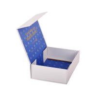 China 1mm Luxury Perfume Packaging Boxes , Cosmetic Paper Boxes With Golden Hot Stamping Logo for sale