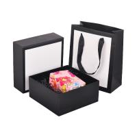 China Eco Friendly Perfume Bottle Packaging Box With Embossing Silver Stamping Craft for sale