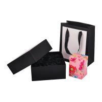 China Eco Friendly Perfume Bottle Packaging Box With Embossing Silver Stamping Craft for sale