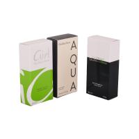 China Custom Color Elegant Perfume Packing Box With Silver Foil Stamping for sale