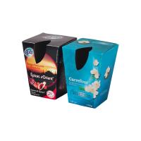 China Colorful Foldable Grey Paper Box , Irregular Shape Packing Boxes For Candles for sale
