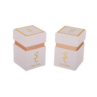 China 2mm Perfume Packing Box , Custom Paperboard Boxes With Gold Hot Foil Stamping for sale