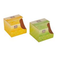 China 1mm Kraft Paper Packaging Box , Candle Boxes With Window 5×5×5cm for sale
