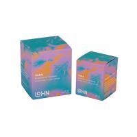 China Durable Embossed Candle Packaging Box Recyclable Coated Paper Material for sale