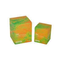 China Custom Logo Candle Packaging Box Kraft Paper Material 5×5×5cm Size for sale