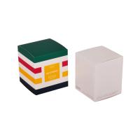 China Custom Logo Cardboard Candle Packaging Box Rectangle 15x15x5cm Size for sale