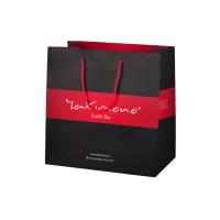 China Nylon Rope Paper Packaging Bags 190gsm Artpaper Material For Gift Craft for sale