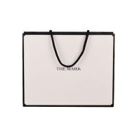 China Reusable Paper Packaging Bags 190gsm Artpaper SBS Paper Material for sale
