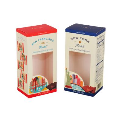 China 350G Art Paper Packaging Chocolate Box For Snack Cookie Candy Multipurpose for sale