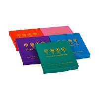 China Textured Paper Eco Friendly Chocolate Boxes Foldable 6 X 6 X 6cm Size for sale