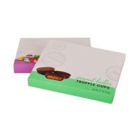 China Sealed End Type Chocolate Truffle Box Packaging Coated Paper Material for sale