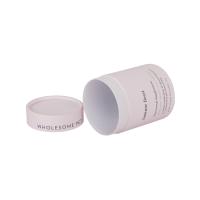 China CMYK Printing Round Cardboard Containers With Lids 2mm Thick for sale