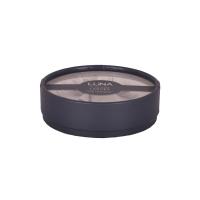 China False Eyelashes Cylinder Paper Tube Packaging With PVC Insert Detachable Lid for sale