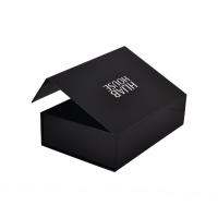 China Multipurpose Clothing Cardboard Box , Black Corrugated Shipping Boxes Recyclable for sale