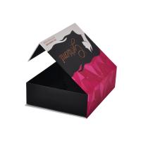 China Custom Logo Cardboard Wig Box Corrugated Board Material Recyclable for sale