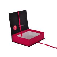 China Unfold Rigid Cardboard Magnetic Box , Square Custom Boxes For Wigs for sale
