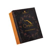 China Customized Hard Cardboard Wig Box With Embossing Glossy Lamination for sale