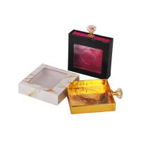 China Custom Plastic Tray Cardboard Eyelash Box With Film Lamination for sale