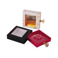 China Custom Plastic Tray Cardboard Eyelash Box With Film Lamination for sale