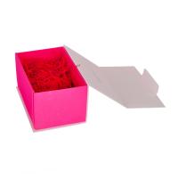 China Magnetic Closure Shipping Box For Sunglasses White And Pink Color for sale