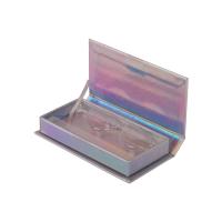 China Visible Window Cardboard Eyelash Box Mixed Color 2mm Thickness for sale
