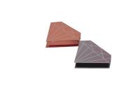 China Irregular Shape Cardboard Eyelash Box With CMYK Printing Custom Logo for sale