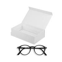 China Custom Color Eyewear Packaging Box White Color For Shipping Glasses for sale