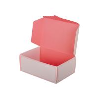 China 350gsm Pink White Paper Cake Packaging Box With Custom Logo Gold Foil for sale