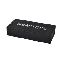 China White Black 2mm Thick Cardboard Matte Lamination Cardboard Wig Box With Silk Inner Support for sale