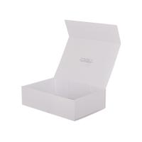 China Shiny Gold Logo Paper Packing Boxes With Offset CMYK Printing Color for sale
