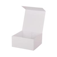 China White Color Paper Box With Magnetic Closure Recycled Eco Friendly for sale