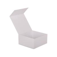 China White Color Paper Box With Magnetic Closure Recycled Eco Friendly for sale