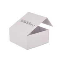China White Color Paper Box With Magnetic Closure Recycled Eco Friendly for sale