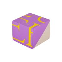 China Purple White Cake Cardboard Box Matte Lamination With Custom Logo Color for sale