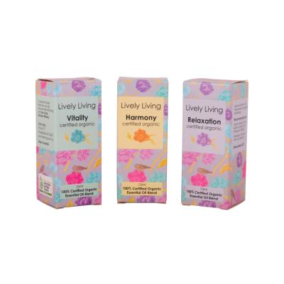 China Rectangle Cosmetic Paper Box Packaging Essential Oil Skincare Products for sale