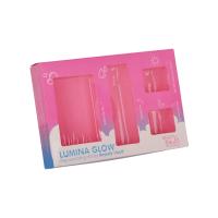 China PVC Window Cosmetic Paper Box Skin Care Set Packaging With Plastic Insert for sale