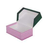 China Luxury Handmade Soap Packaging Box Book Shape Rigid Paper Recyclable for sale