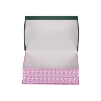China Luxury Handmade Soap Packaging Box Book Shape Rigid Paper Recyclable for sale