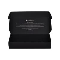 China Matt Lamination Corrugated Boxes Packaging Eye Patch Set Black Coated Paper for sale