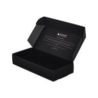 China Matt Lamination Corrugated Boxes Packaging Eye Patch Set Black Coated Paper for sale
