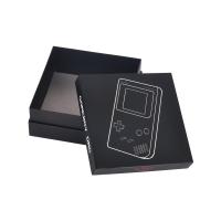 China Black Cardboard Electronics Paper Box Packaging Games Console With Lids And Bottom for sale